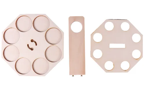 Carrousel en bois pour 6 ou 8 bières Long-Neck ou 6 bières Steinie ...